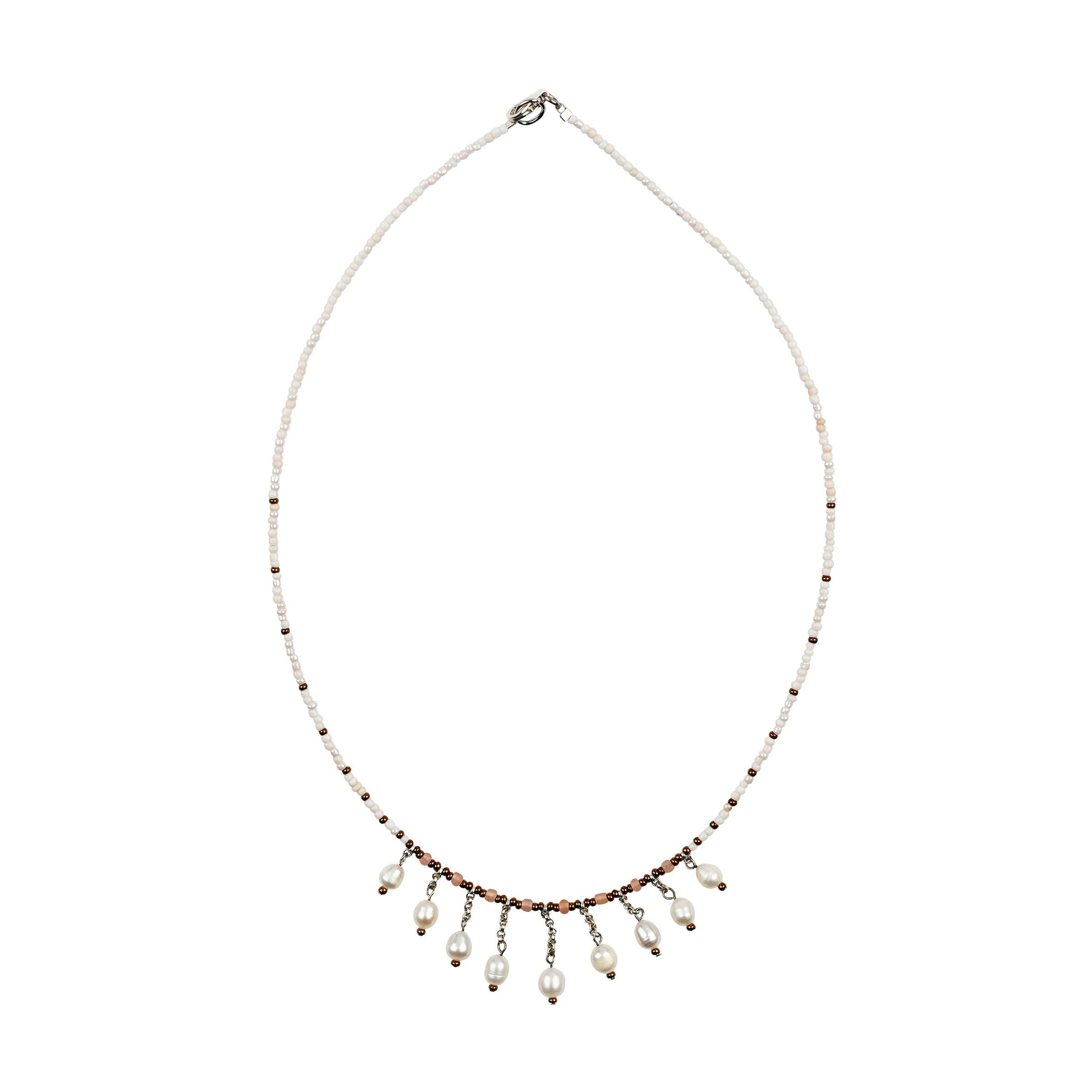 Pearl Fringe Necklace