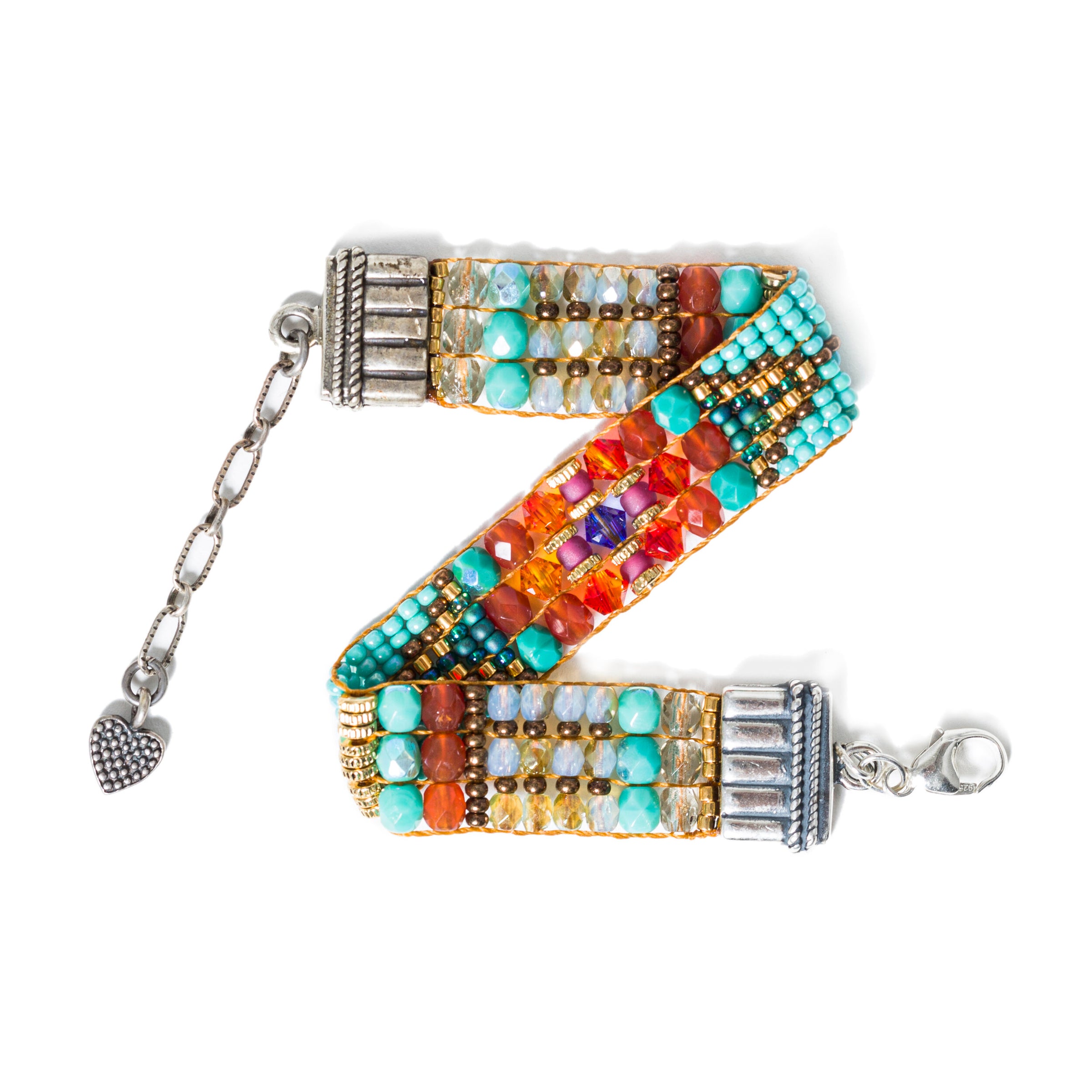 Chili Rose Autumn Sunrise Bracelet