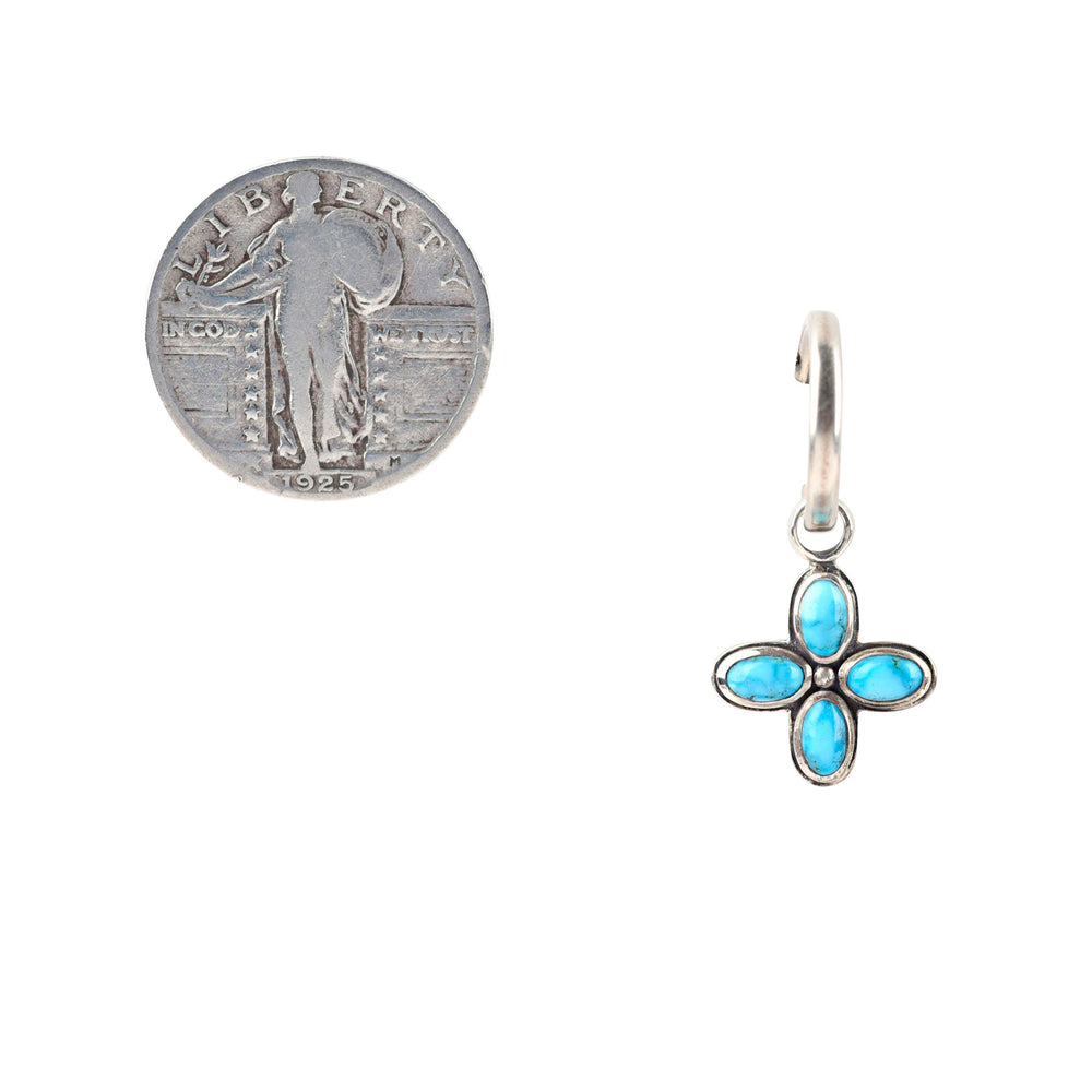 Dennis Hogan Single Sided Flower Earrings